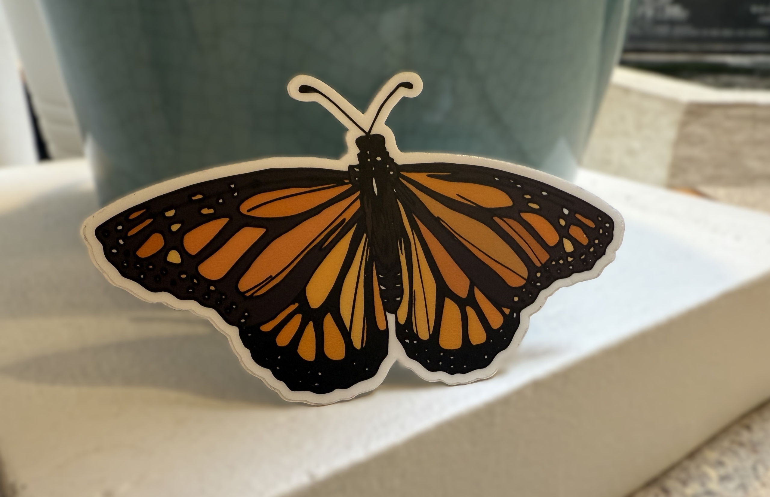 Wild Life Illustration Stickers - Monarch | Red Deer Museum + Art Gallery