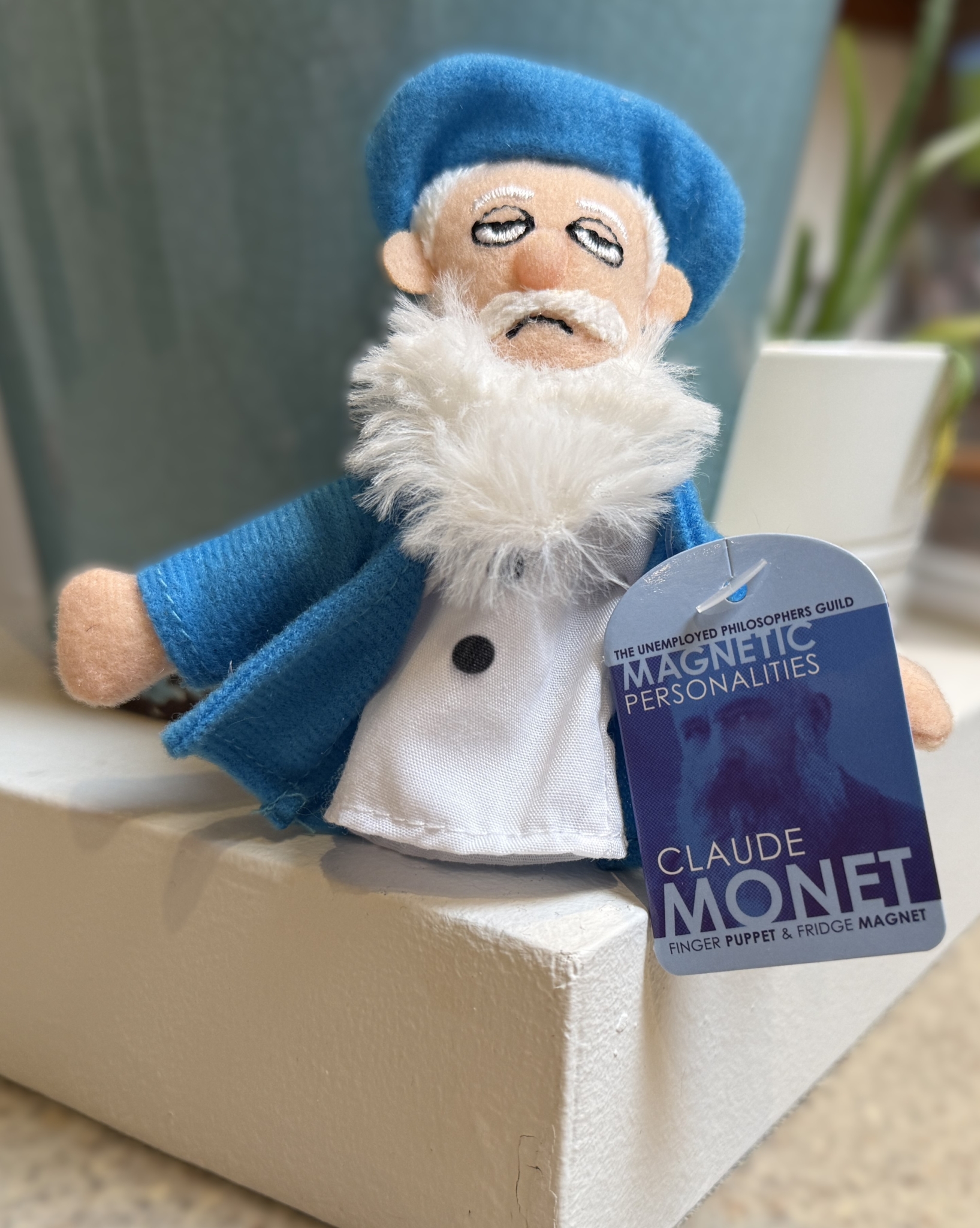 Claude Monet Finger Puppet | Red Deer Museum + Art Gallery