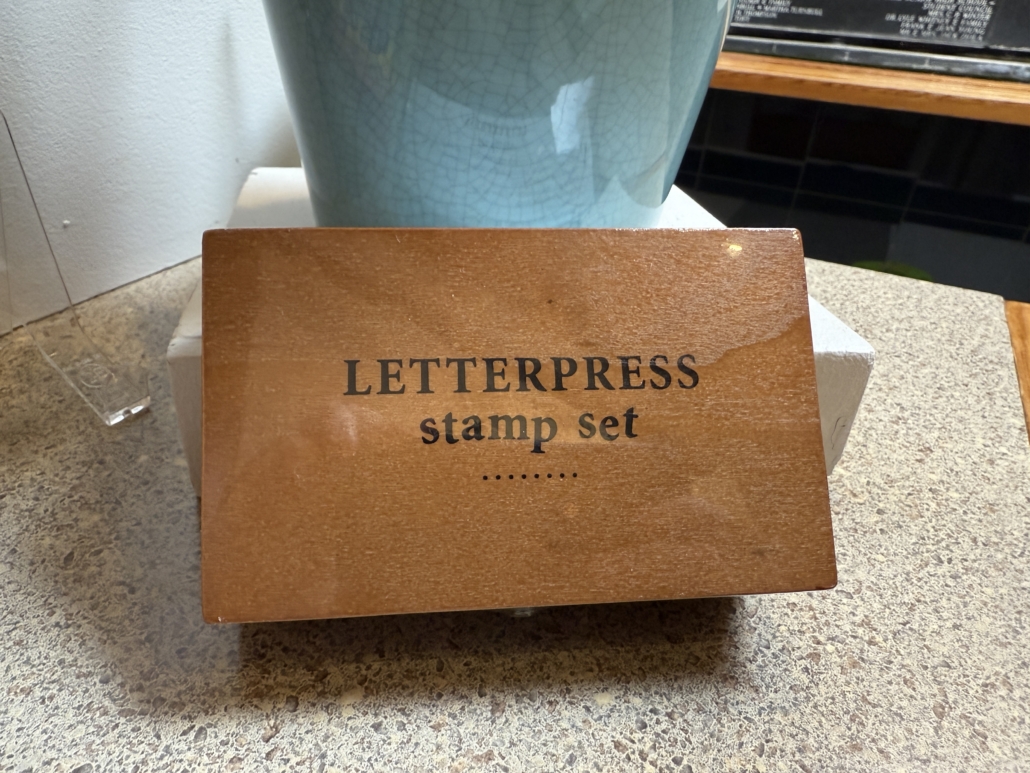 Letterpress Stamp Set | Red Deer Museum + Art Gallery
